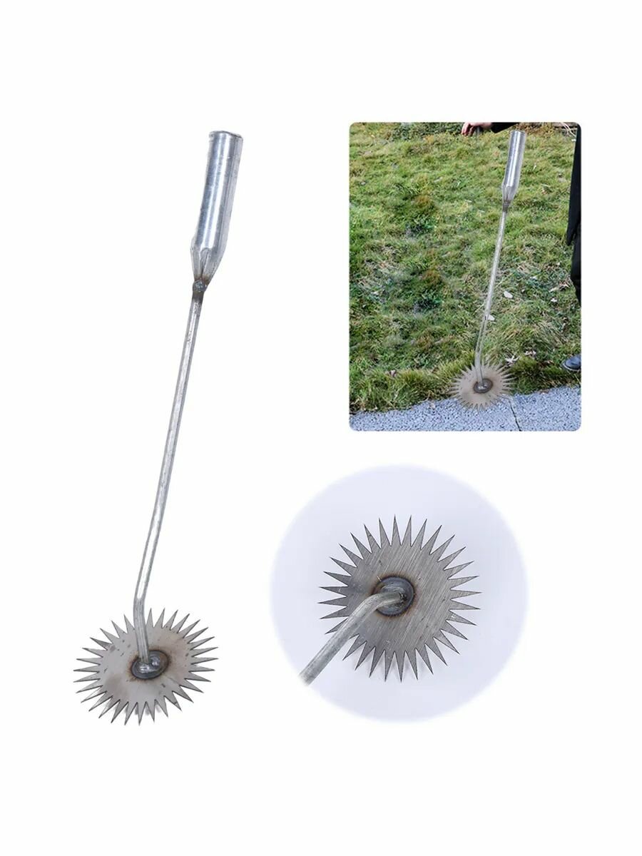 Инструмент для прополки сорняков с корнем, садовая мотыга