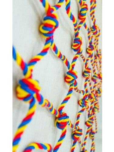 Сетка навесная "Вертикаль" для дачного спортивного комплекса, 150 х 200 см (5 х 8 ячеек)