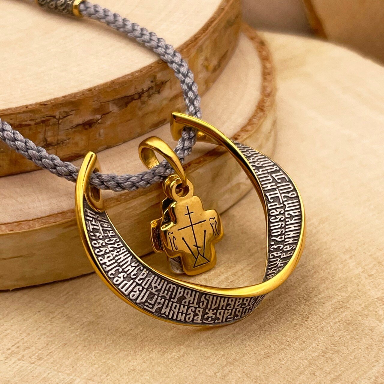 Комплект украшений, серебро, 925 проба, золочение, оксидирование, чернение