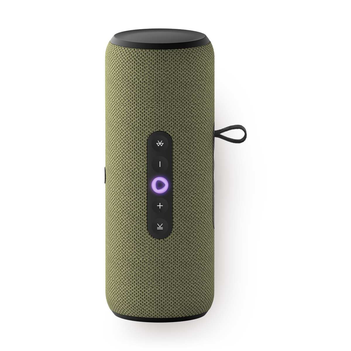 Станция Яндекс Стрит, с голосовым помощником Алиса, пластик, 30 Вт, зеленая