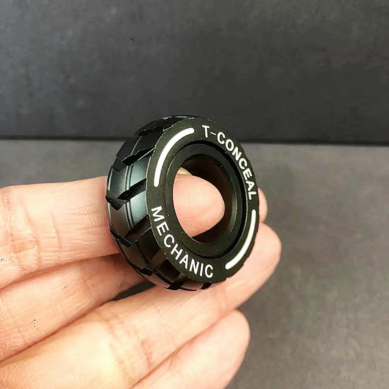 EDC коллекционное издание кольца для пальцев в форме сегмента колеса - игрушка для антистресса, фиджет-слайдер в подарок, сдвг