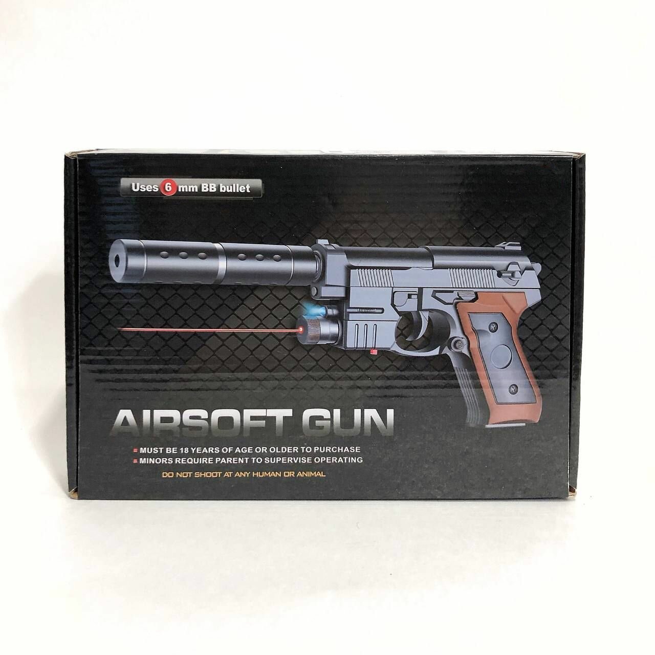 Пистолет с лазер. прицелом, с фонарем 238B 100001911 388879