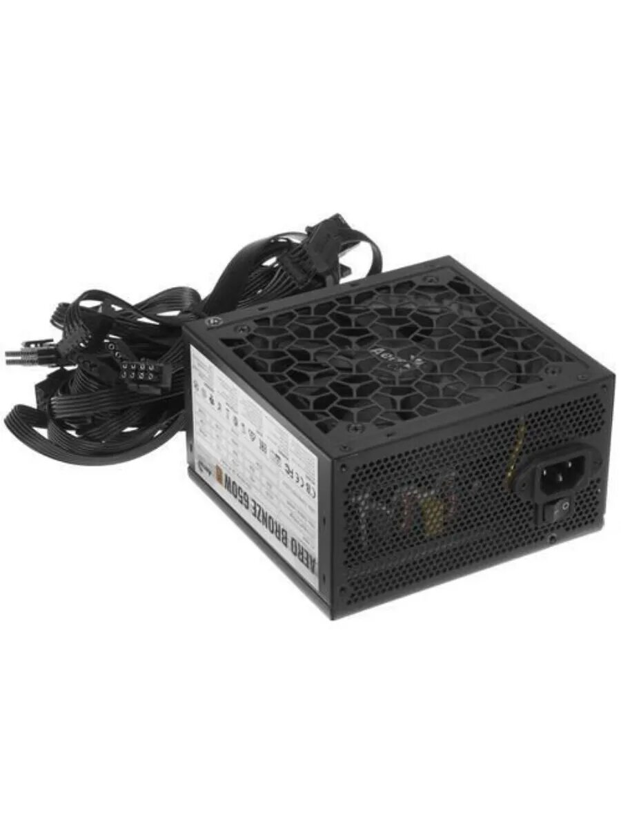 Блок питания AERO BRONZE - 650 Вт, 80+ Bronze