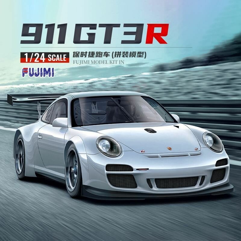 Сборная модель Машинка Fujimi-12390D 1/24 scale Porsche 911 GT3R sports car model kit