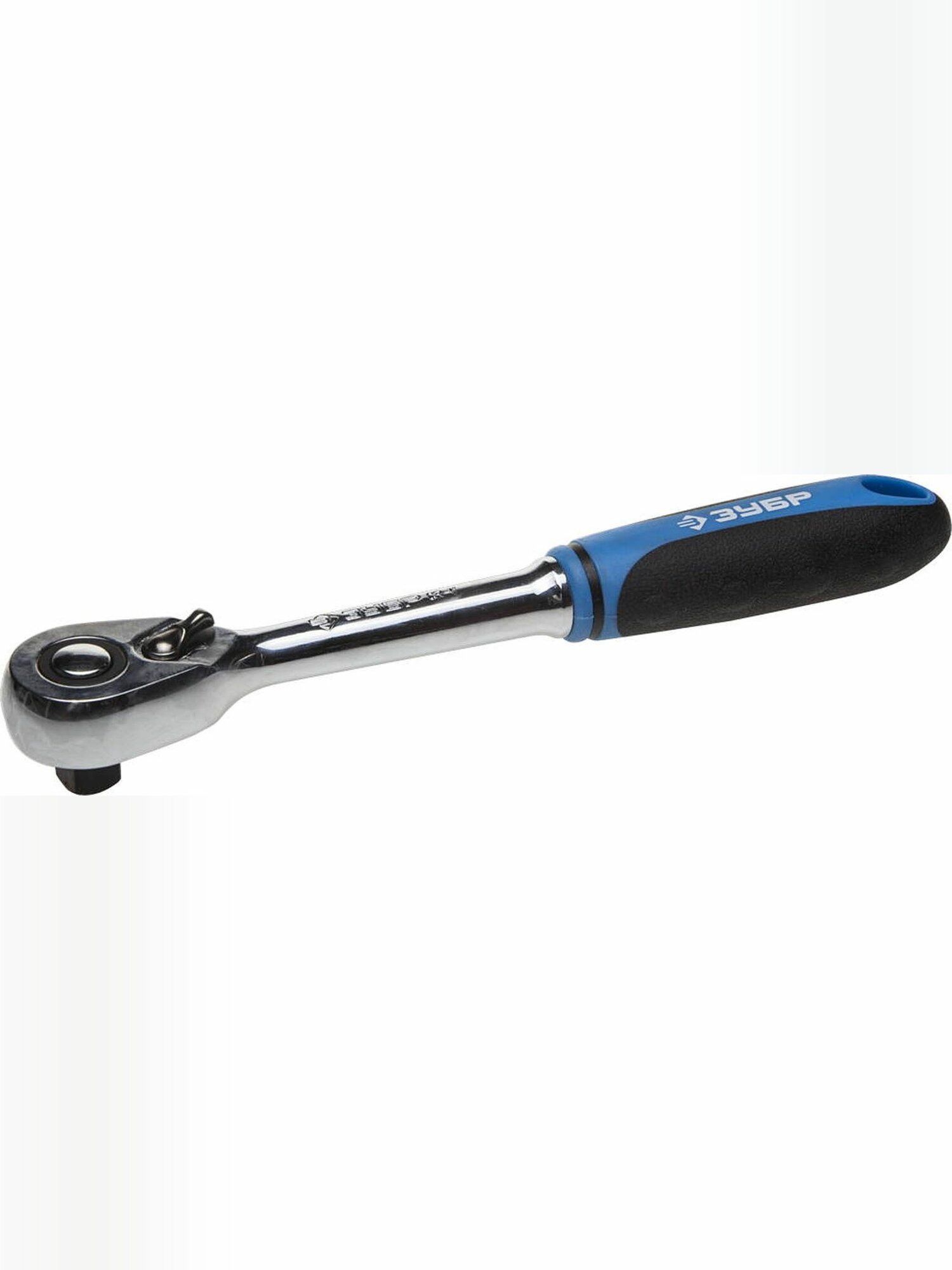 ЗУБР 1/4", 48 зубцов, Cr-V сталь, трещотка для торцовых головок 27731-1/4 Профессионал