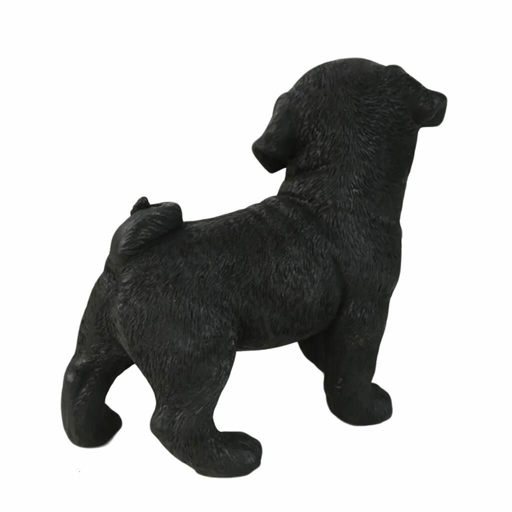 Миниатюрная фигурка мопса для автомобиля