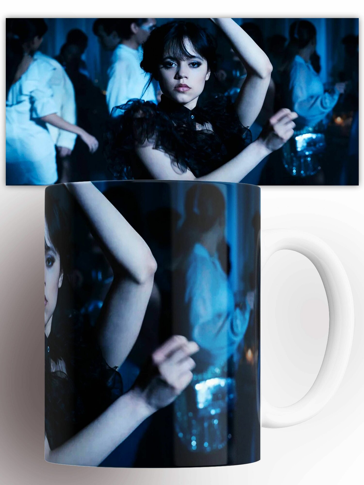 Кружка Уэнсдэй Аддамс Wednesday Addams 330 мл