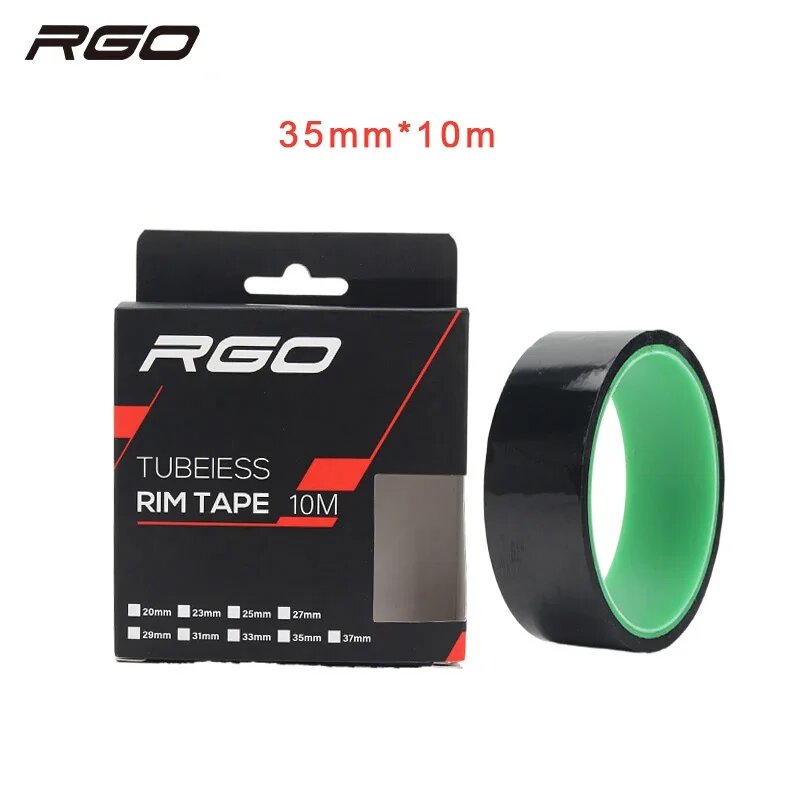 Бескамерная лента RGO 35 мм x 10 м, Красный