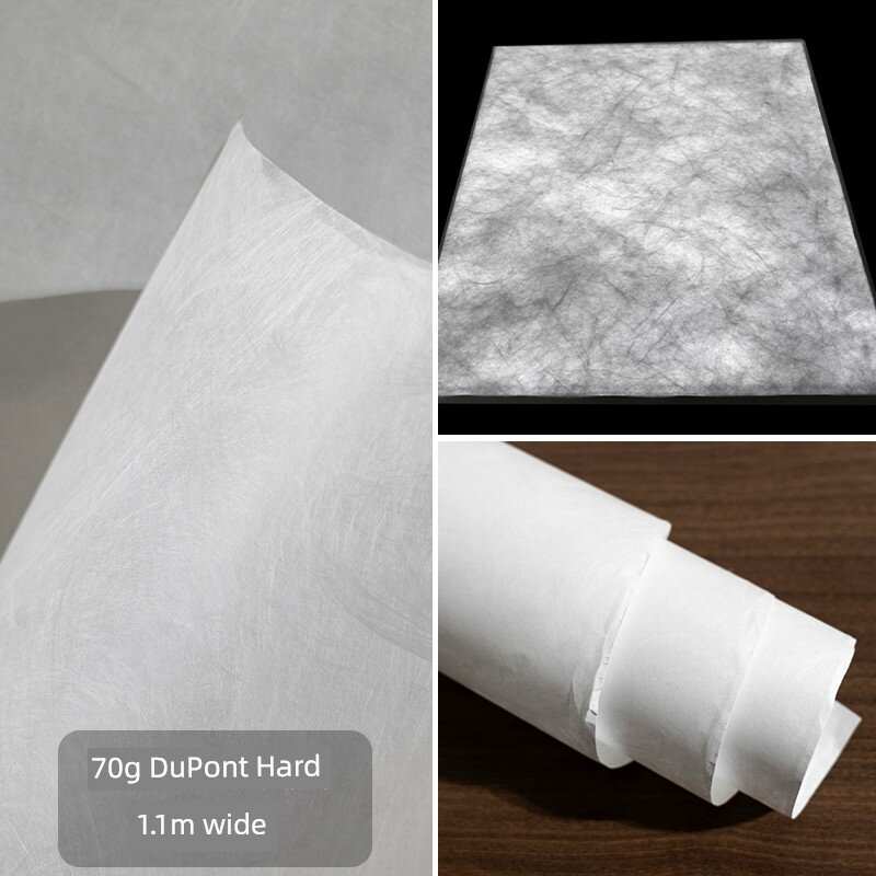70 г жесткая бумага DuPont для фоновой декорации DIY, ширина 110 см, цена за полметра