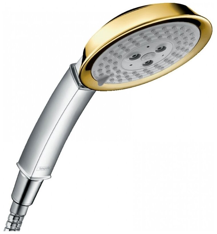 Лейка для душа Hansgrohe Raindance Classic 100 3jet (28548090) хром/золотой