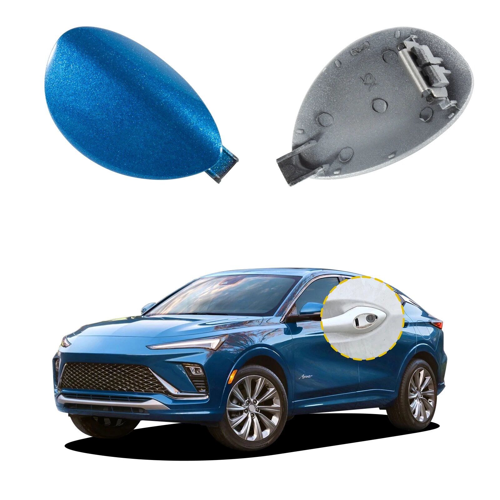 Накладка на ручку двери Chevrolet Trax, Buick Envista, Синий