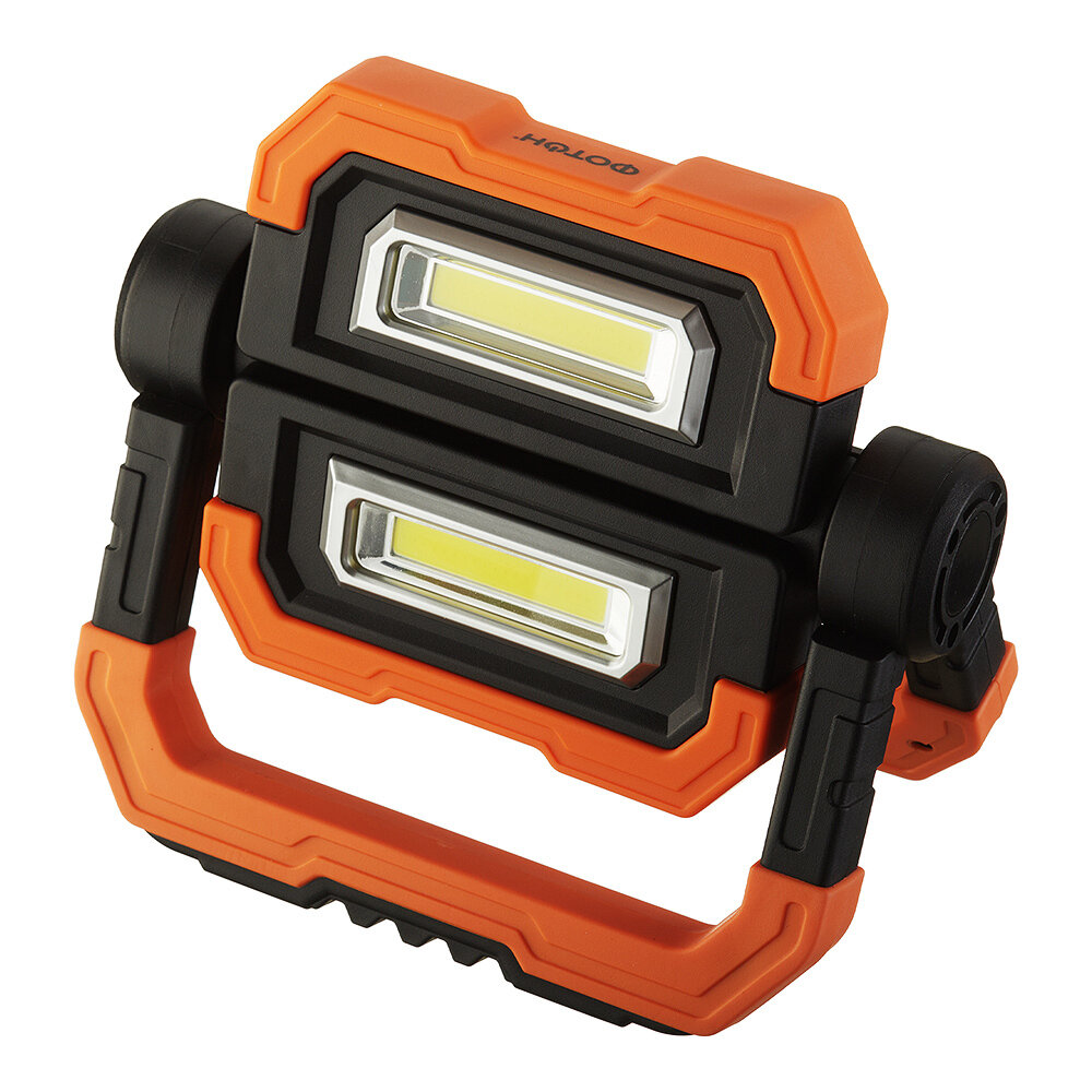 Фонарь прожектор Фотон WPВ-7800 светодиодный 2 LED 20 Вт аккумуляторный Li-Pol 5000 мАч пластик 2 режима (24093)