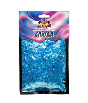 *Игрушка(Slimer) НаполнениеДляСлайма Слюда голубая (SSS30-29)