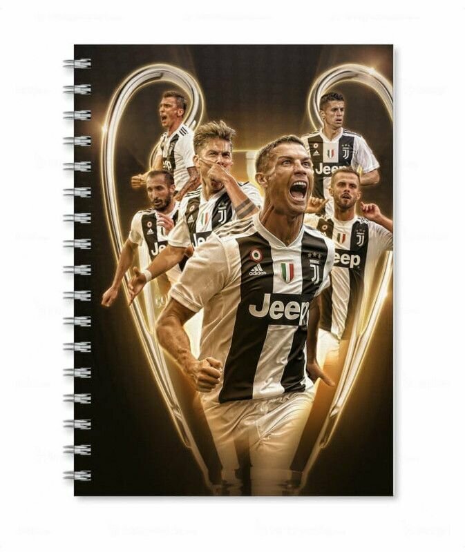 Тетрадь GOODbrelok А5 Ювентус, Juventus - 0001