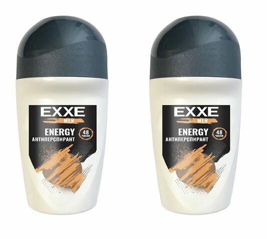 EXXE Антиперспирант роликовый MEN ENERGY, 50 мл, 2 шт