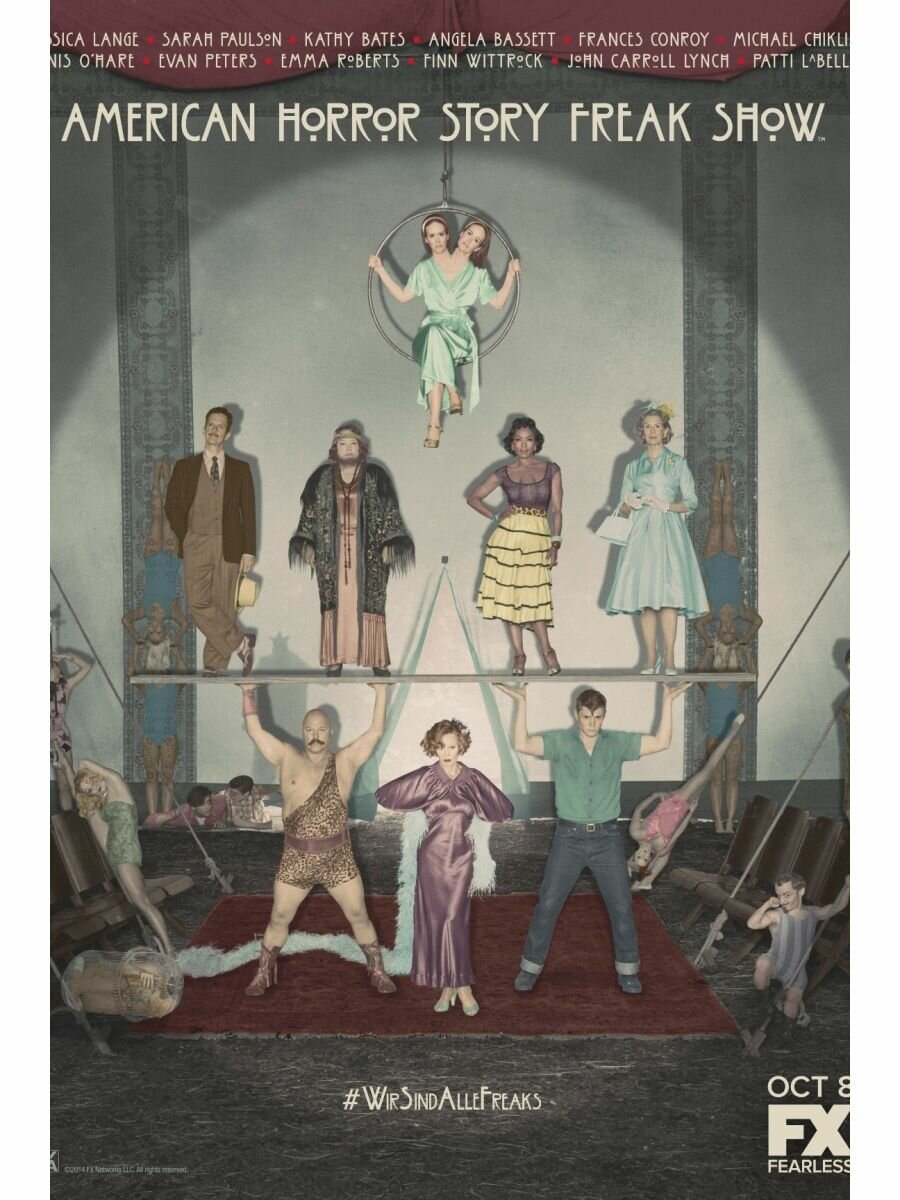 Постер "American horror story"