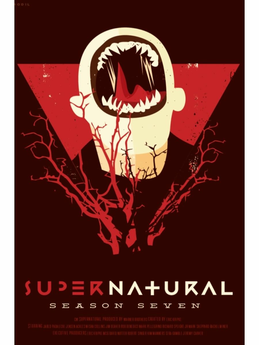 Постер "Сверхъестественное. Монстр"