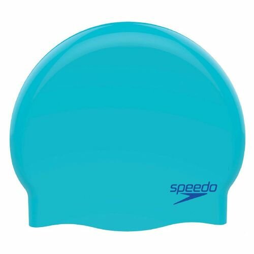 Шапочка для плавания детская Speedo Molded Silicone Cap Jr, 8-709908420, голубой, силикон