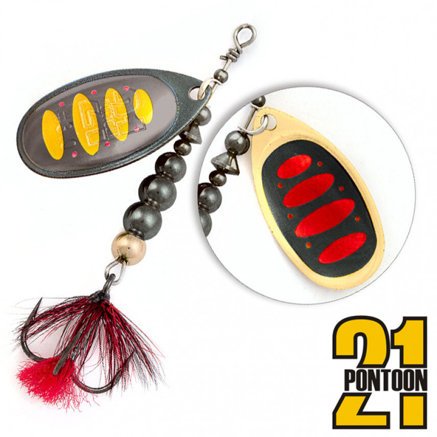 Блесна вращающаяся Pontoon21 BALL CONCEPT № 2.5 # BT04-154, длина 33 мм