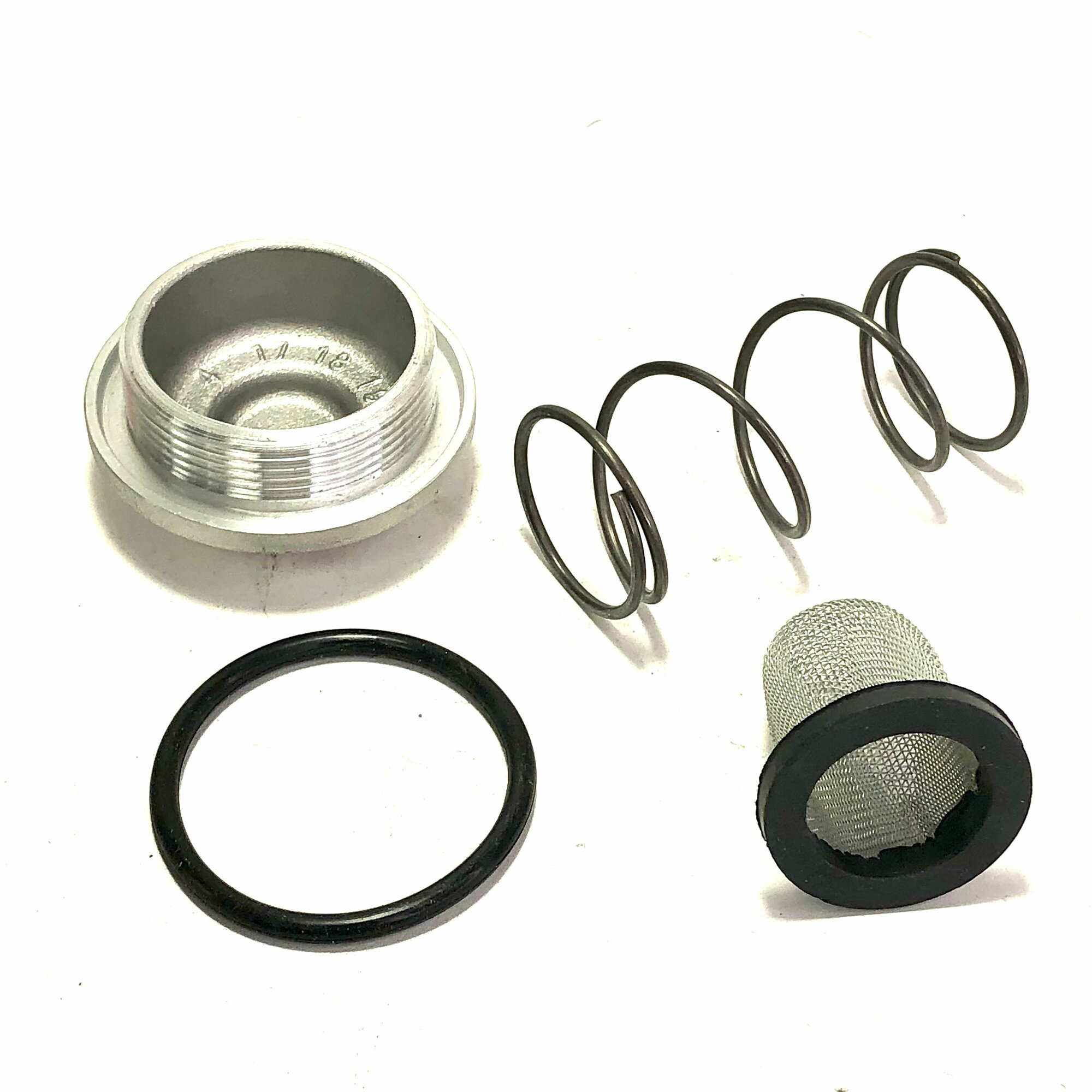 Пробка масляного фильтра (+ сетка + пружина) 4Т 172FMM (CB250D-F)