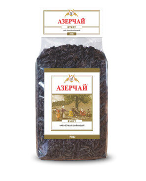Чай черный AZERCAY Букет, листовой, 200г, 3 шт.