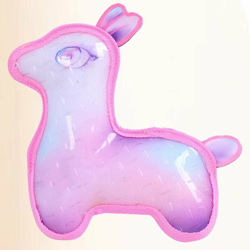 Игрушка для собак "Розовый кролик", устойчивая к укусам, TPR, для золотистого ретривера