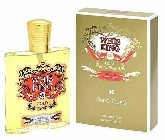 Elenio Espero Whis King Gold одеколон 80 мл