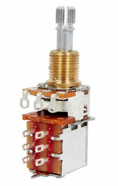 BOURNS PDB183-GTR01-254A2 BOURNS Push-Pull потенциометр 10A250K, длина резьбы 9 мм