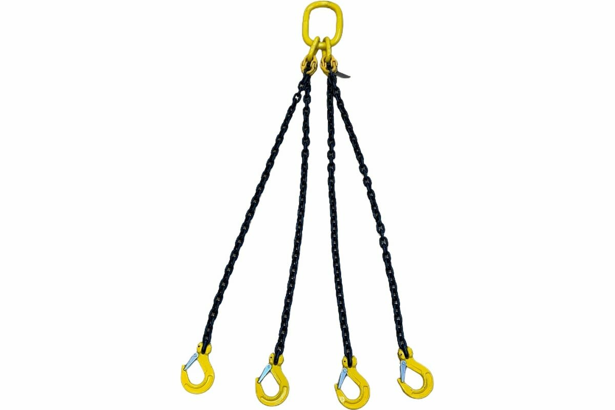 Траст Строп цепной четырехветвевой  4СЦ 2.5 тн, 1000 мм, 8 класс 4687201915348