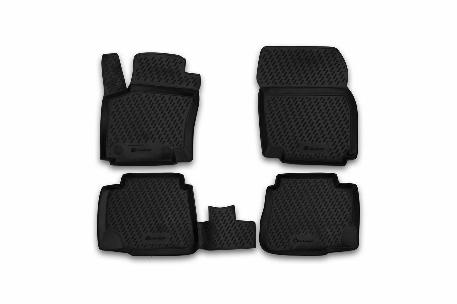 Коврики в салон FORD Mondeo 2007-2014, 4 шт. (полиуретан) Element. S000.8