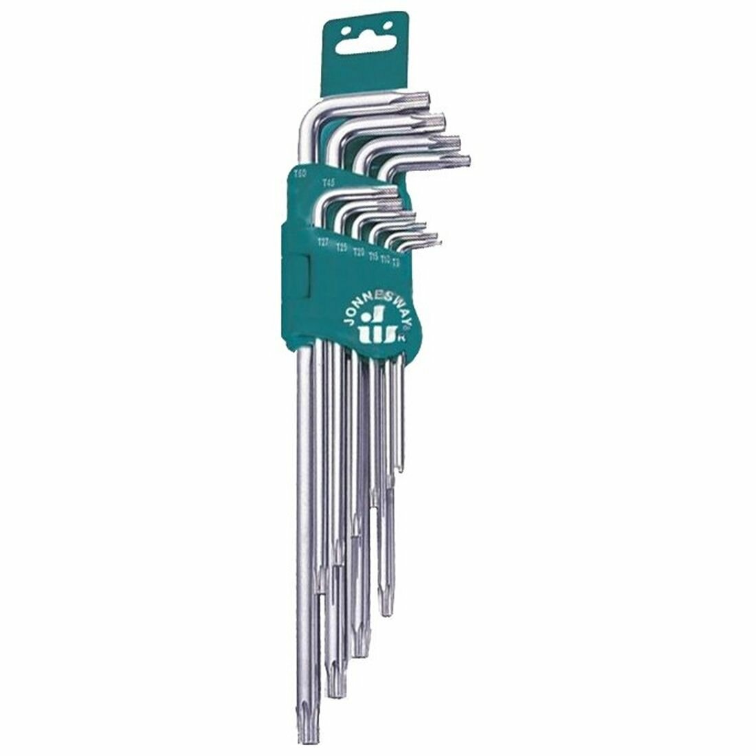 Набор ключей Г-образных TORX T9-T50 10пр Jonnesway H08S110S