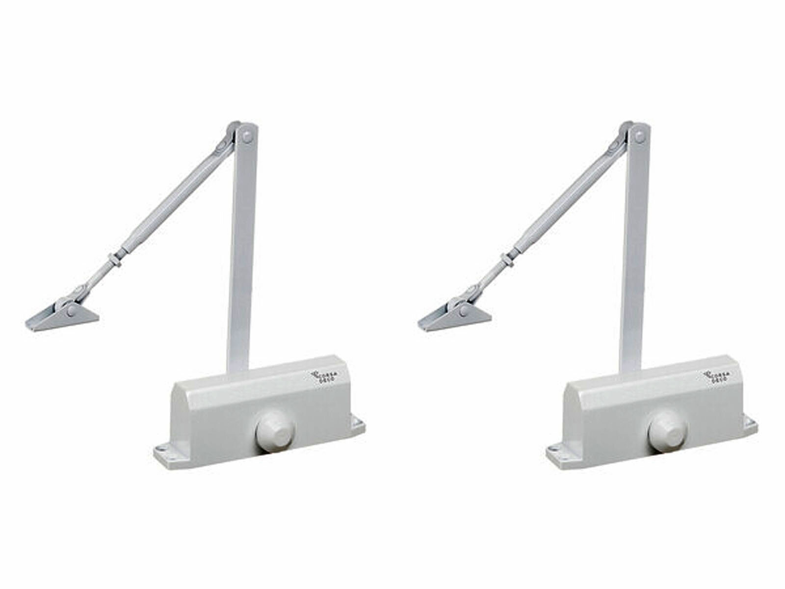 Доводчик дверной (60 кг) белый (2 шт.)