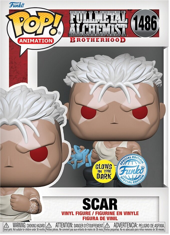 Фигурка Funko POP! Animation Fullmetal Alchemist Brotherhood Scar (1486) 74394