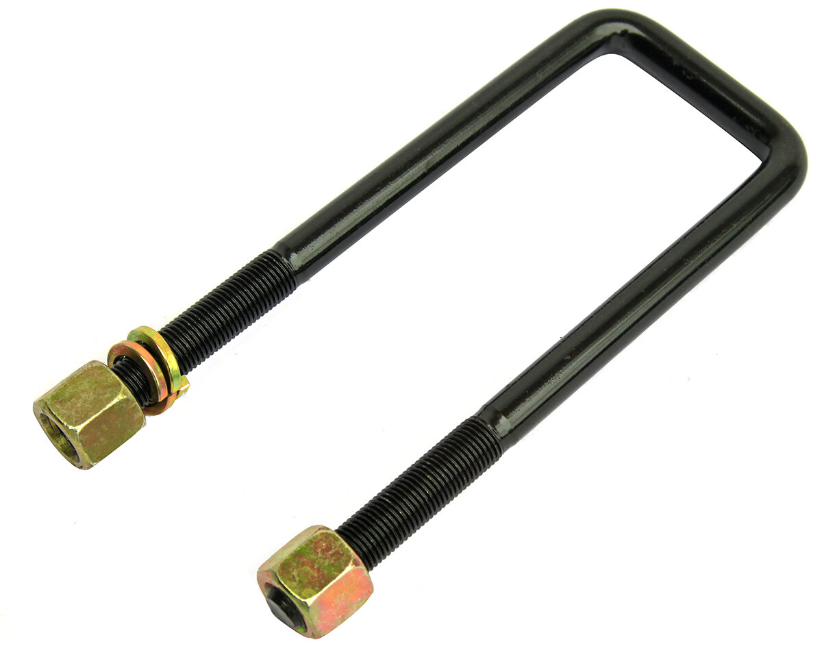 Стремянка РИФ 205 мм УАЗ Патриот/Буханка малолистовая, Mitsubishi L200 2015+, Toyota Hilux 2015+, Tundra 2007+ для рессор шириной 60 мм