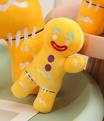 Мягкая игрушка маленькая Печенька / имбирный пряник 16 см