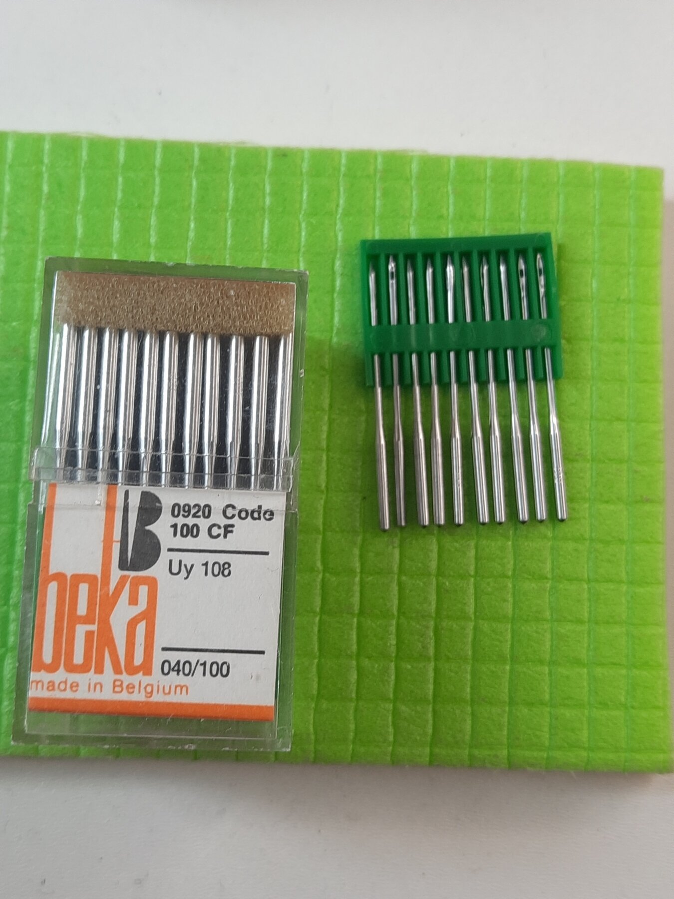 20шт Промышленных швейных игл Beka Superior 0920 заточка CF Uy 108 №100-040