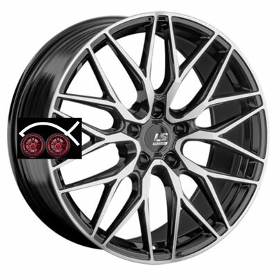 Диск LS FlowForming RC70 8x19 5x114.3 ET30 D67.1 черный