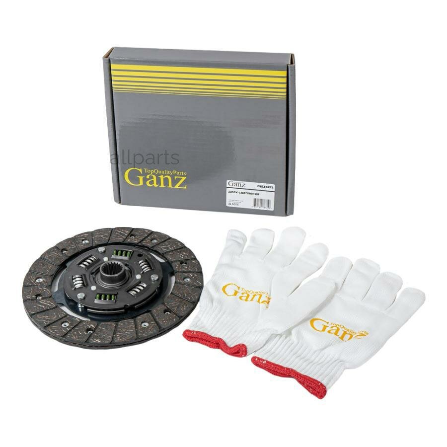 GANZ GIE36212 Диск сцепления для ВАЗ-2101-07,2121 GANZ GIE36212
