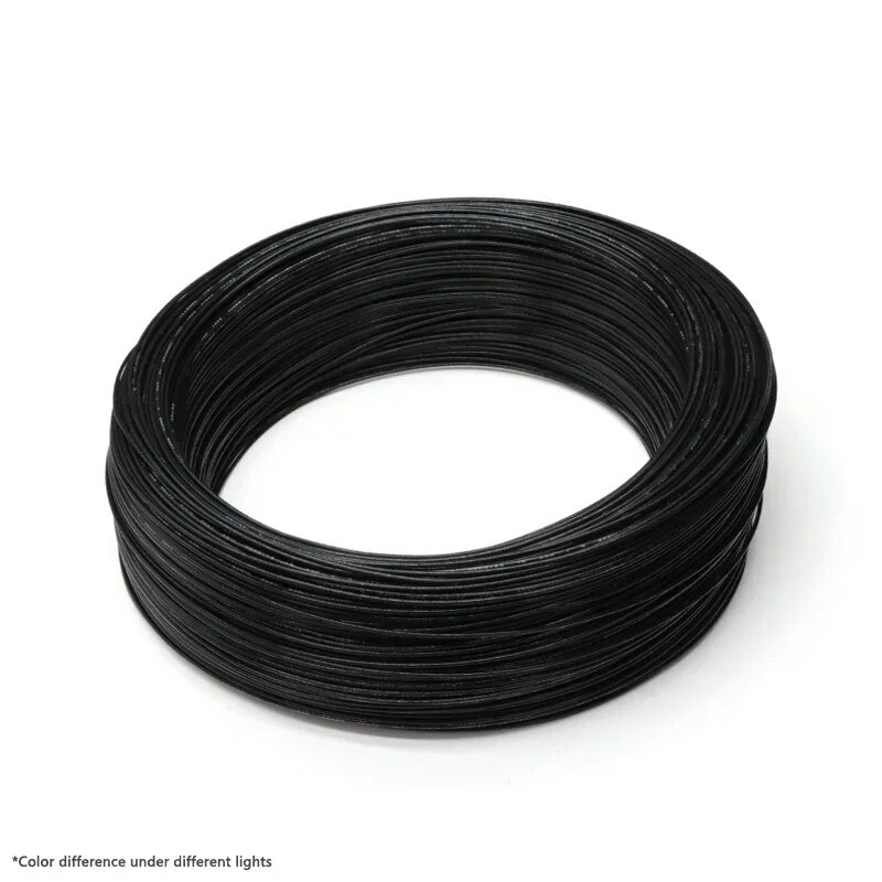 Кабель PTFE 30/28/26/24/22/20/18/16/14/13/12/10 AWG для 3D принтера 30AWG, Black, 5 Meters