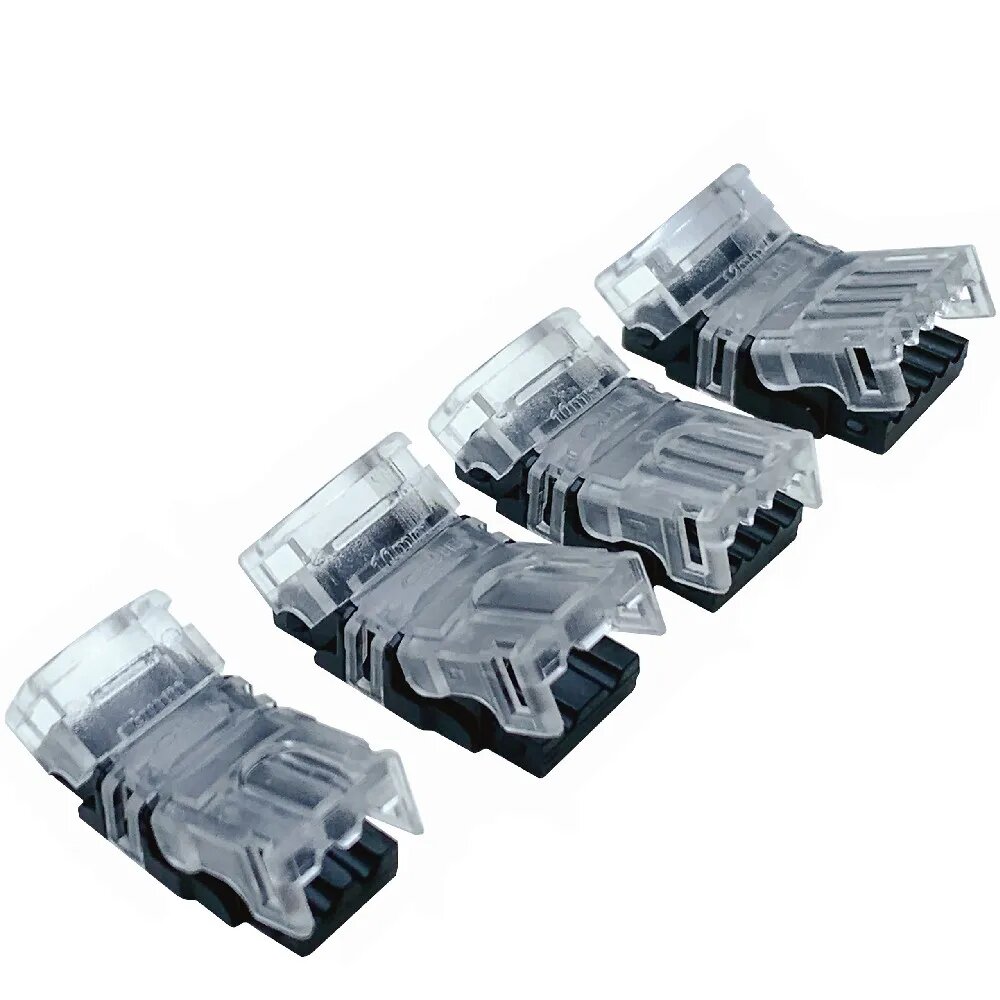 HEGUOGUO LED Strip Connector 2/3/4/5/6 Pin 2pin 8mm, IP65 Wateproof, Strip to Wire