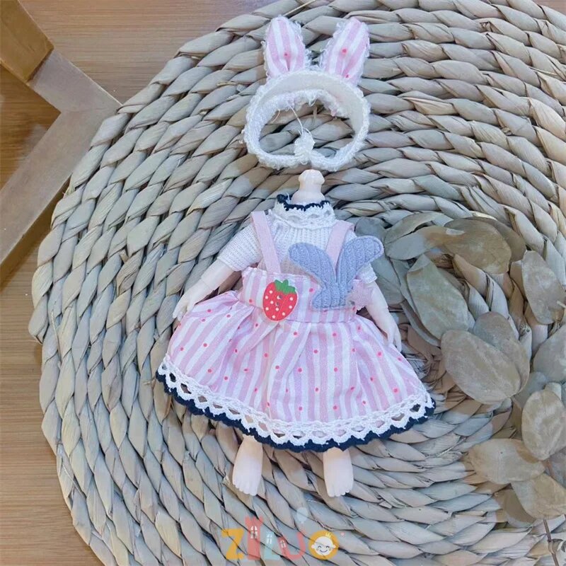 Одежда для шарнирных кукол 15-17 см Розовый, only clothes