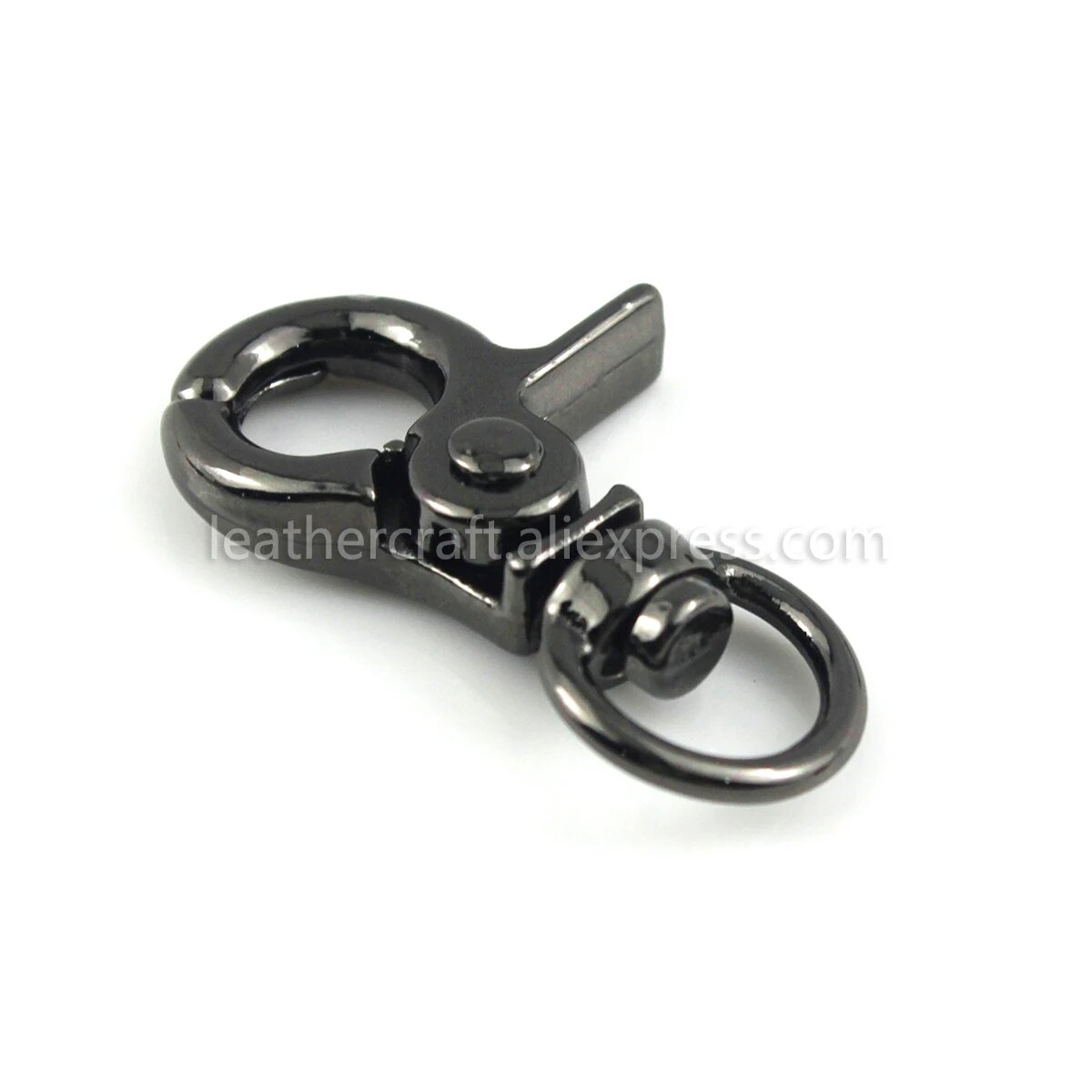 Металлический карабин с зажимом Gun Black