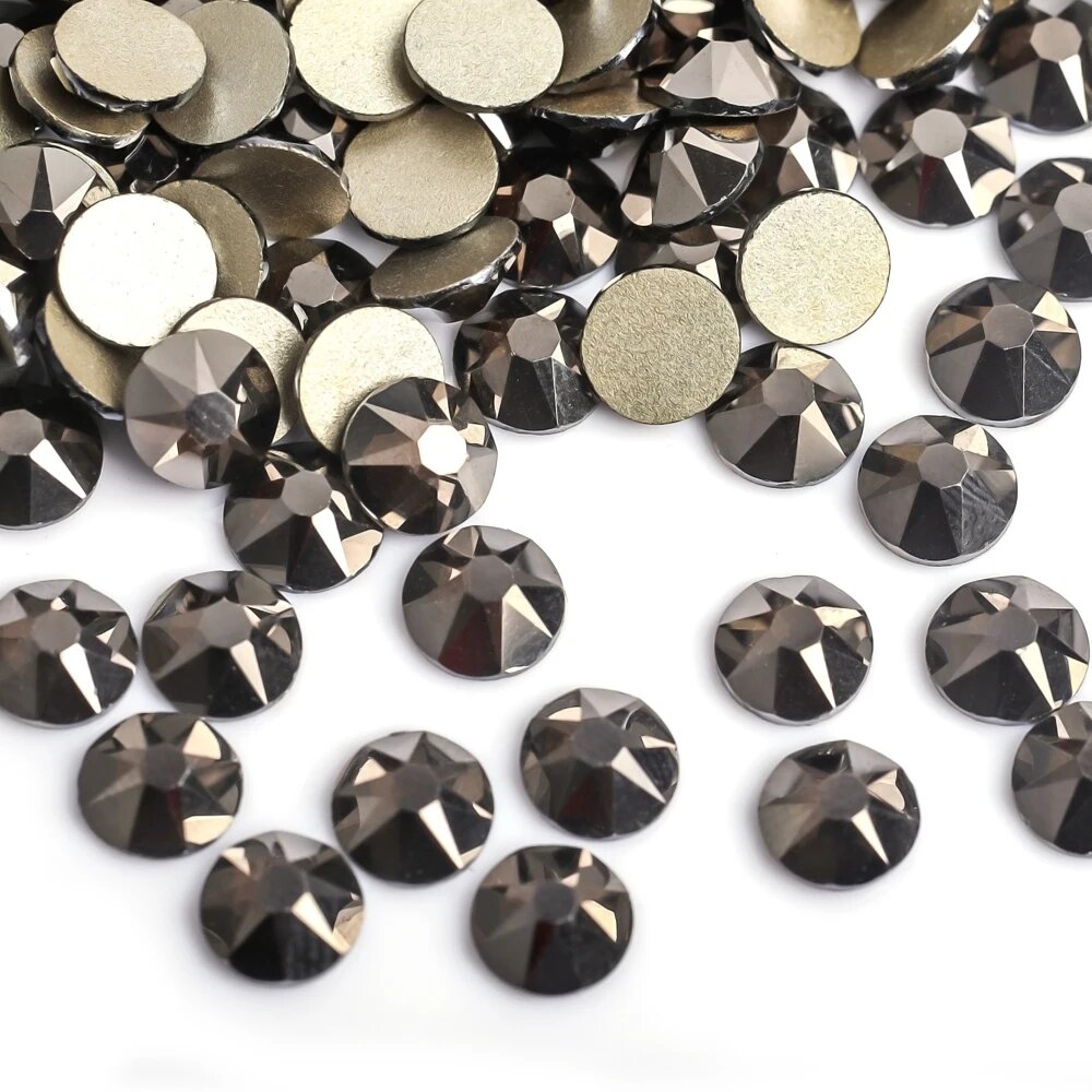 Стразы ss20 Black Hematite 1440pcs Nailsworld