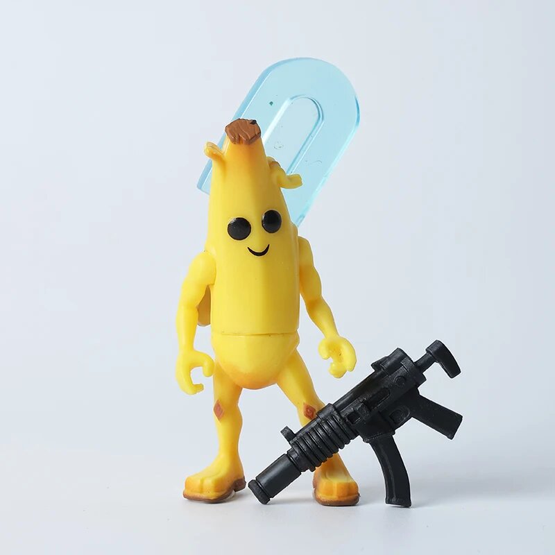 Фигурка Fortnite Банан с оружием, светло-желтый