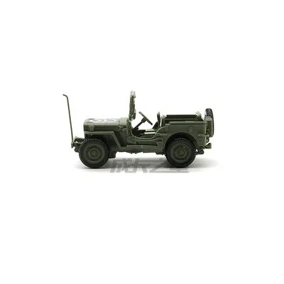 Модель Willys Jeep 1/48, цвет: зеленый
