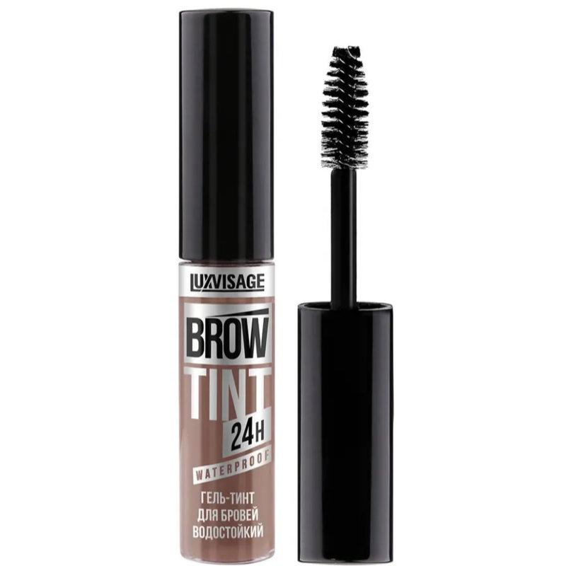 Lux visage гель-тинт для бровей водостойкий brow tint waterproof 24h 102 soft brown