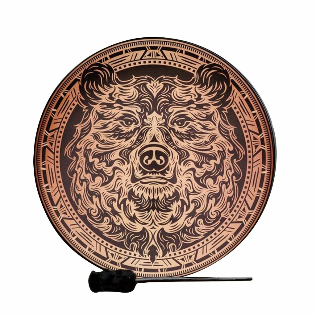 Струнные аксессуары, Шаманский барабан с медведем