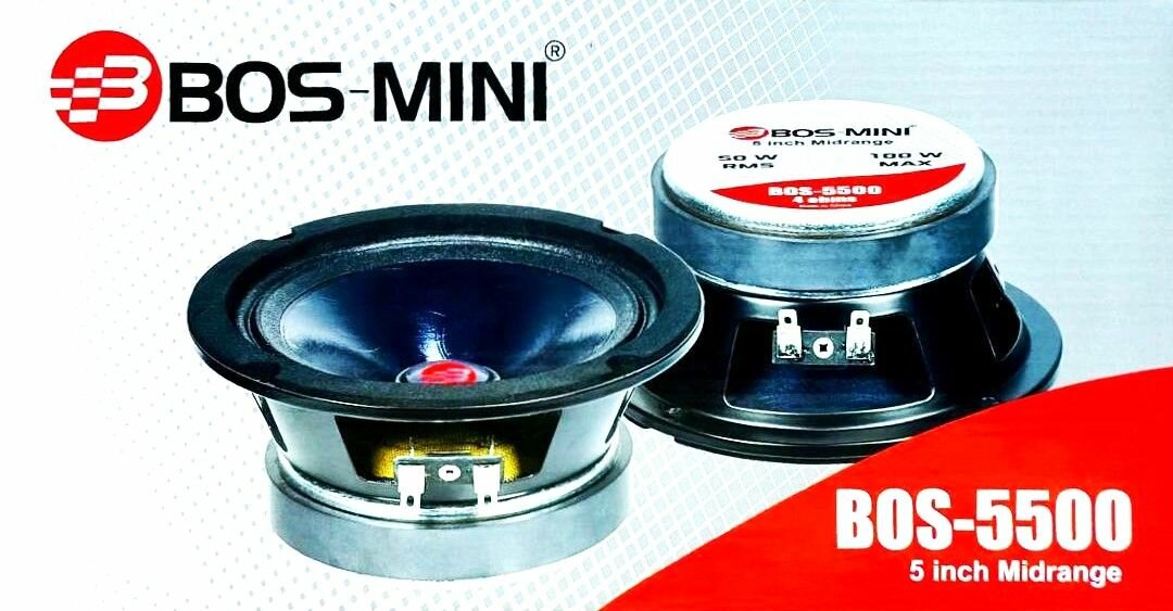 Колонки автомобильные BOSS-MINI BOS-5500 100W