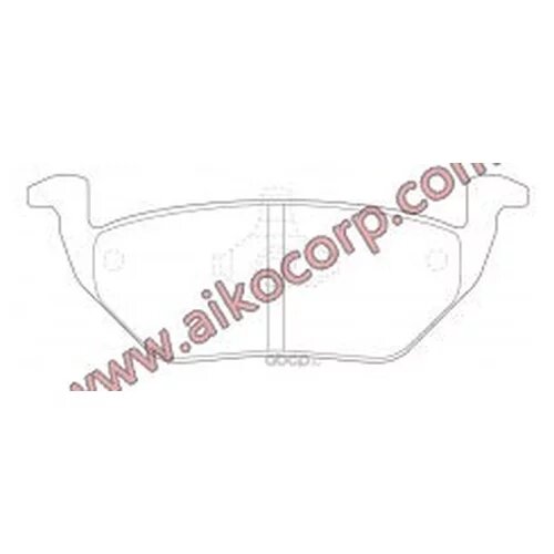 Колодки FORD Escape, Maverick, MAZDA Tribute (2000- ) задние Aiko PF5808