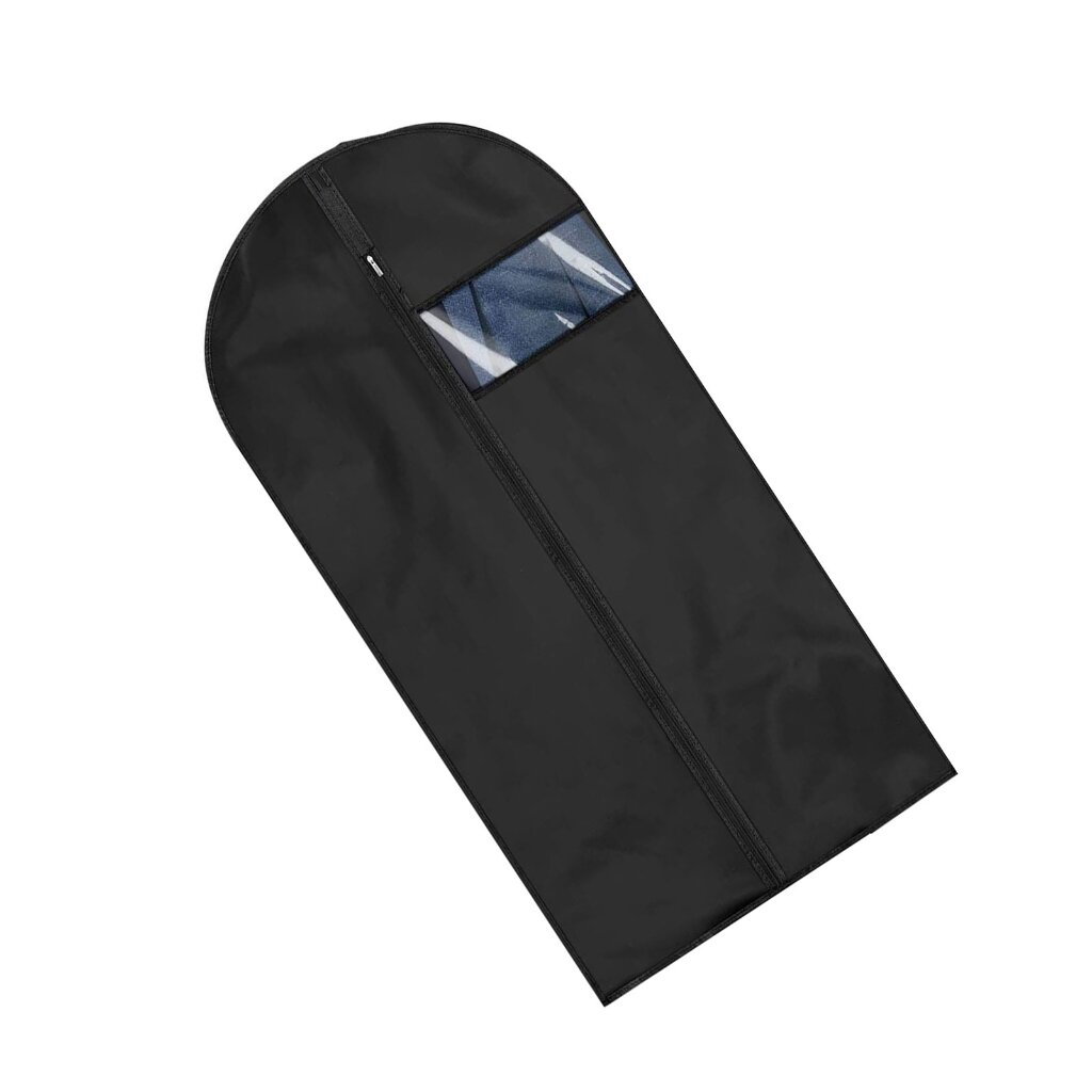 Пылезащитный чехол, Чехол для одежды от пыли-черный-60 на 120 см